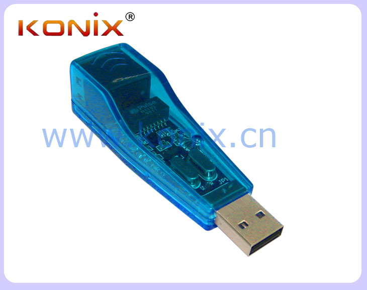 USB External Network Card USB Over Ethernet Adapter (w-206)
