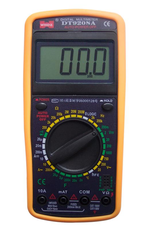 DT9208A 3 1/2 Digital Multimeter