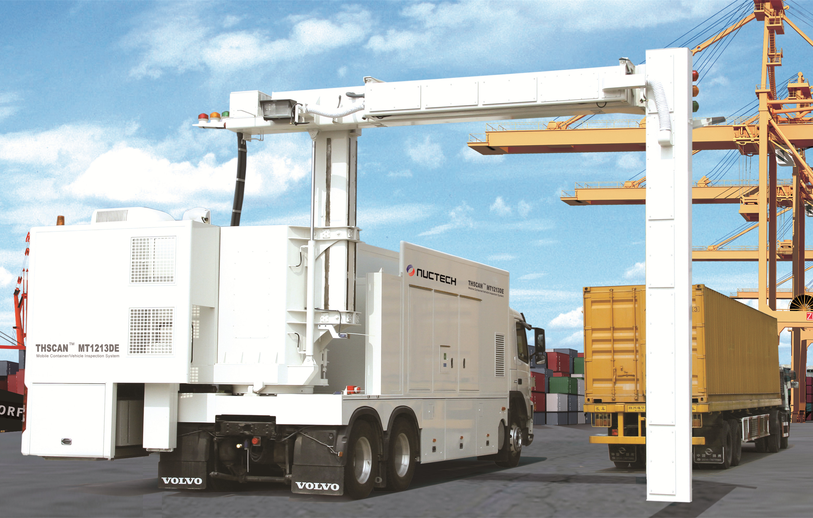 NUCTECH MT1213DE Mobile Container/Vehicle Inspection System